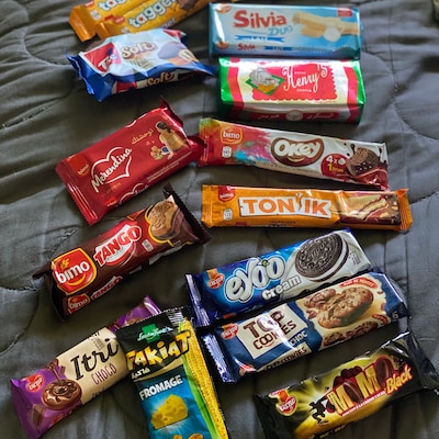 Best Moroccan Snacks Box: Bimo, Tonic Tagger Merendina Henrys Okey ...