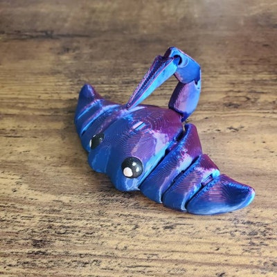 Tiny Stingray, Cinderwing3d, STL File for 3D Printing, STL Print Files ...