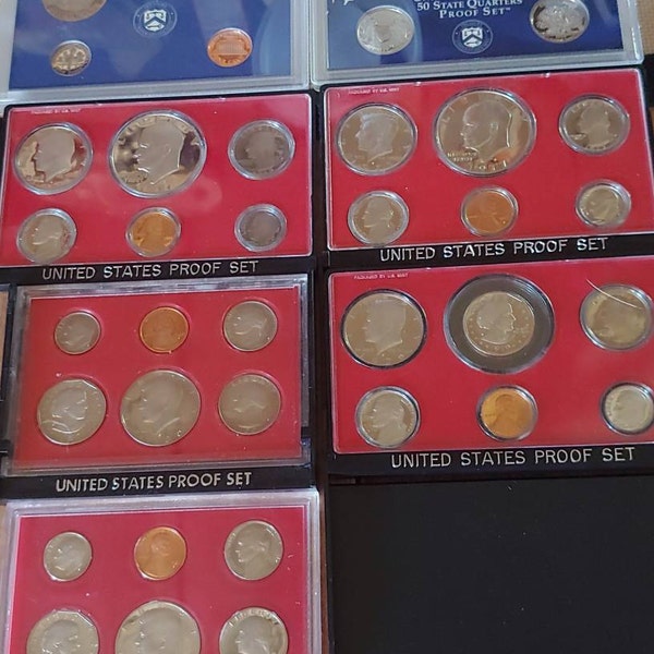 U.S. Proof Sets 1955-2024 Pick Your Date - Etsy