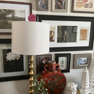 Asian Lamp Finials Chinese Calligraphy Symbols on Brass Hardware A ...