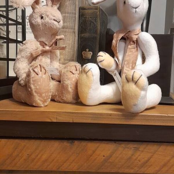 Sasha Bunny Rabbit Sewing Pattern. Printed Tutorial Style Pattern - Etsy