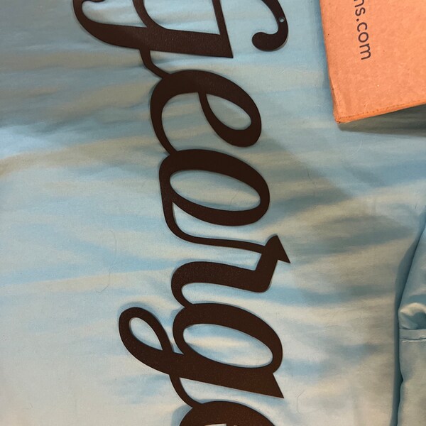 Custom Cursive Word Metal Wall Decor | Steel Personalized Wall Art 5-8 ...