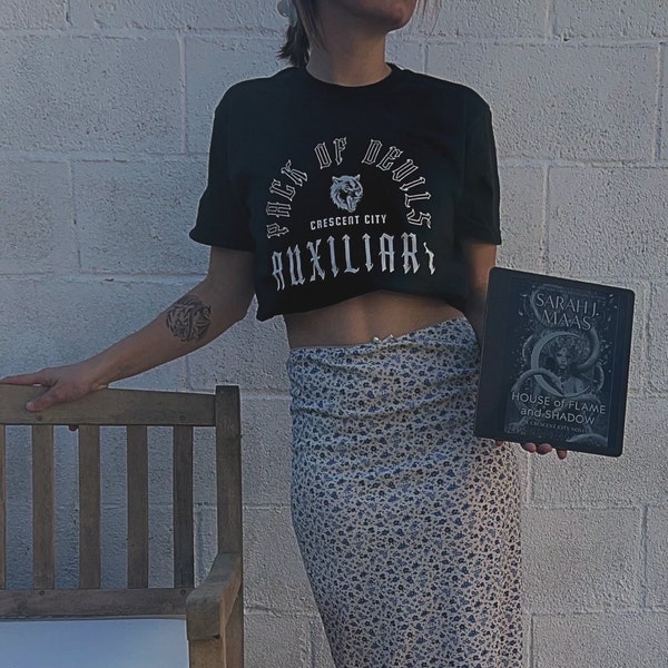 Pack of Devils Shirt Crescent City Merch for House of Flame and Shadow ...