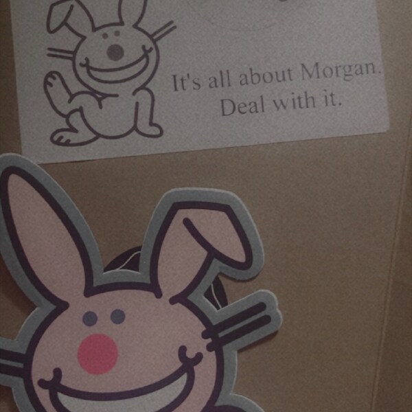 Vintage 1980s 1990s 2000s Stickers: Jim Benton's It's Happy Bunny Die ...
