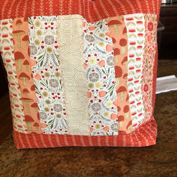 PDF Patchwork Tote Bag PATTERN, Large Quilted Tote, Mary Elizabeth Bag ...