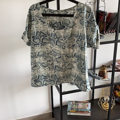 Dolman Loose Fit Shirt Pattern. PDF Printable and Projector Sewing ...