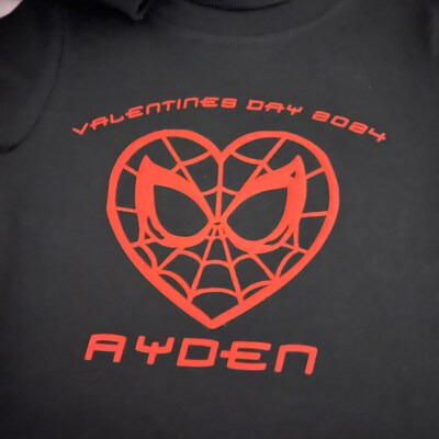 Spider Man Heart PNG Digital Download Webs Spidey Cricut Cutfile Shirt ...