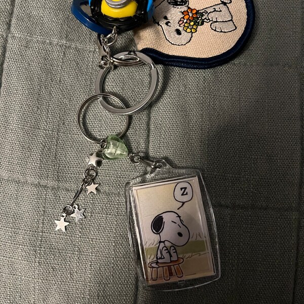 Aya Takano Inspired Keychain Y2K Handmade Beaded Keychain - Etsy