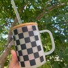 Retro Checkered Mug | Sublimation Checkered Mug | Coffee Mug ...
