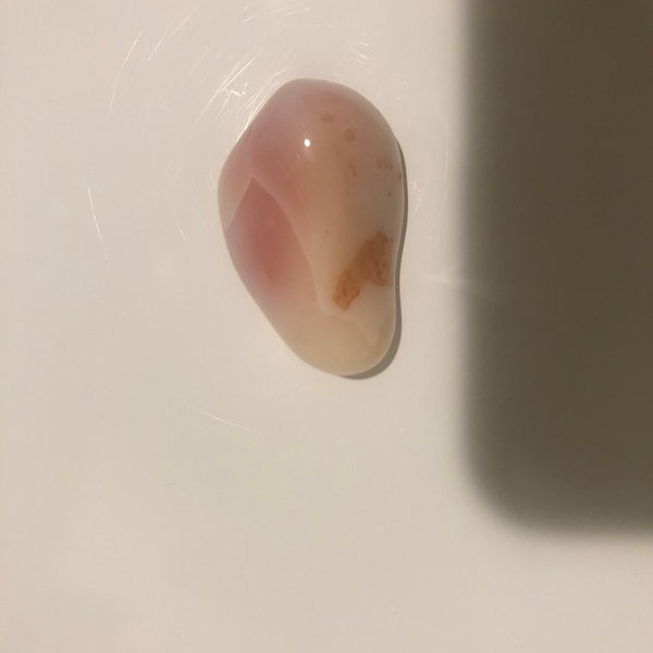 Apricot Agate Tumbled Stone - Multiple Sizes Available - Tumbled Pink ...