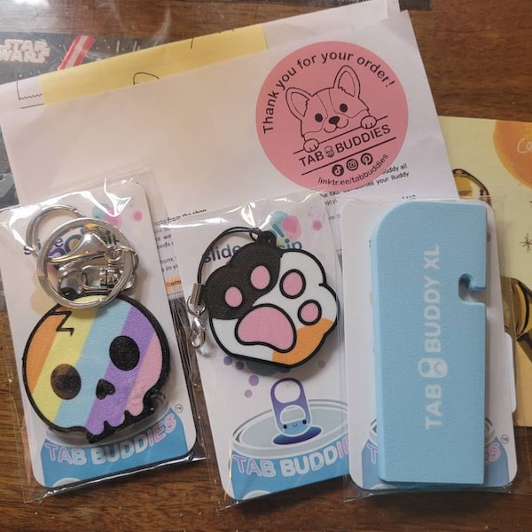 Tab Buddies Kitty Paw – Cute Soda Can Tab Opener Help for Kids, Long ...