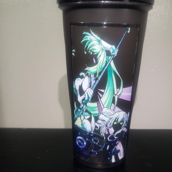 Glass Can With Straw Anime Theme Anime Lover Gift for Anime Lover Gift ...