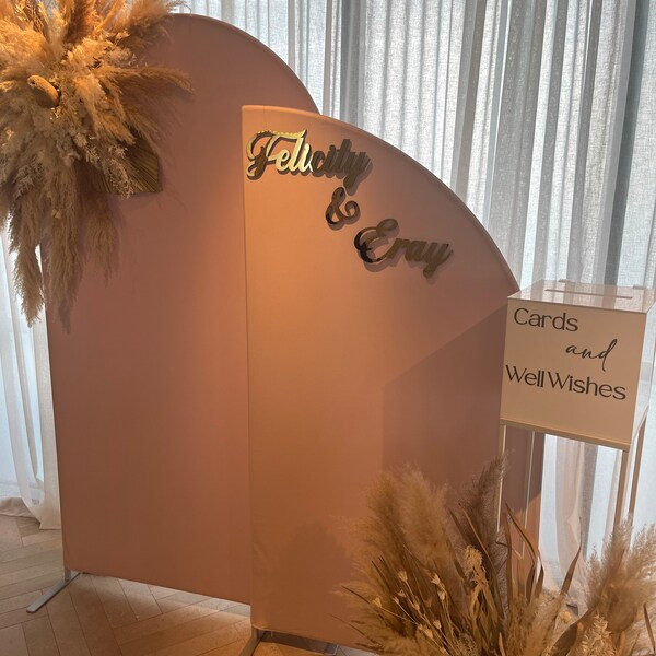 Custom Acrylic Name Sign, Backdrop Sign, Laser Cut Name, Personalized ...