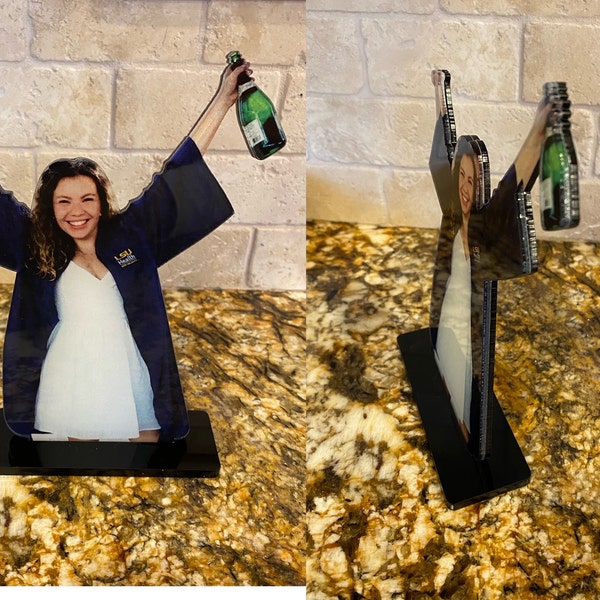 Custom Photo Statuette • Acrylic Photo Cutouts • Custom Photo ...