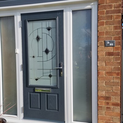 Rustic Slate Door Number, Slate Gate Sign Plaque, Stone Home Number ...