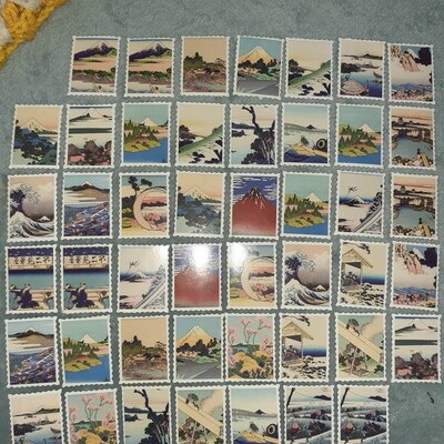 46 Pcs Vintage Japan Stickers Pack, Journaling,planner, Journal,diary ...