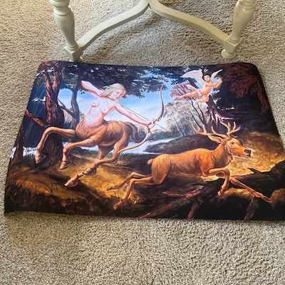 LESLIE KNOPE Centaur Painting Poster - Etsy