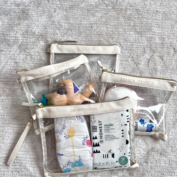Diaper Bag Organizer Travel Size Pouches - Etsy