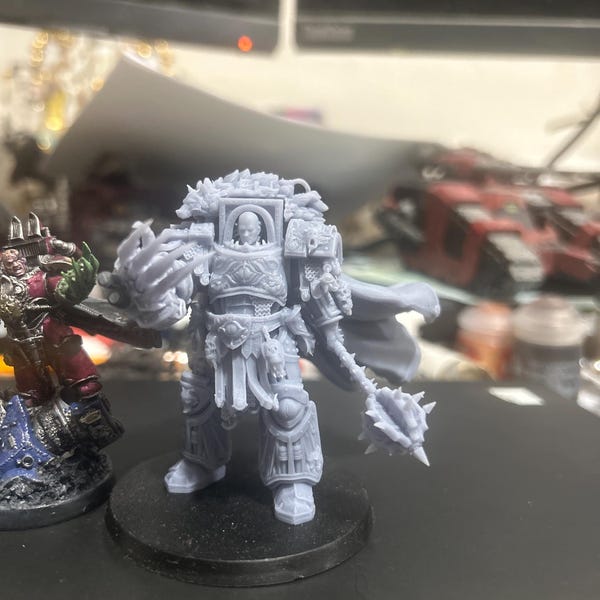 Custom Miniature Bloody Hell Demon King 3d Printed, Official Game Scale ...