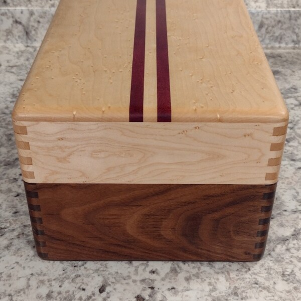 Walnut, Alder, With Turquoise Inlay Box - Etsy