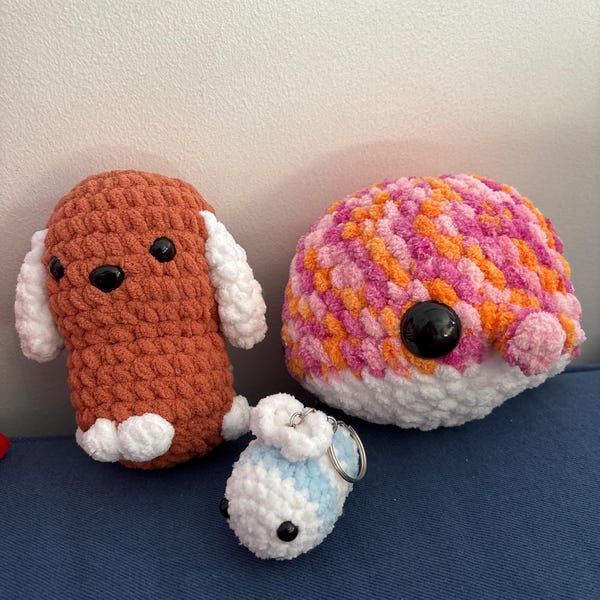Mystery Plushie Box! Crochet Handmade Plushies Surprise Box/bag - Etsy