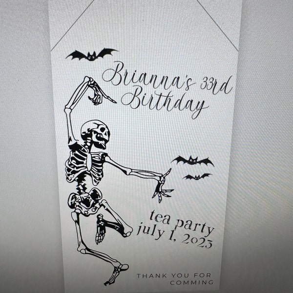 Dancing Skeleton Halloween Gift Tag Template, Printable Spooky Halloween Party Favor Tags ...