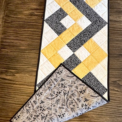 PDF Pattern for Quilted Table Runner - Etsy