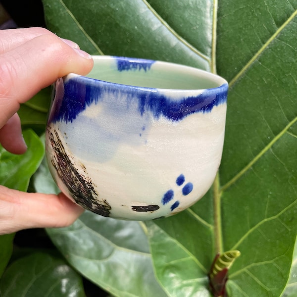 Sandy Beach Series | Latte Cup | Handmade Ceramics | the Moon the Sea ...