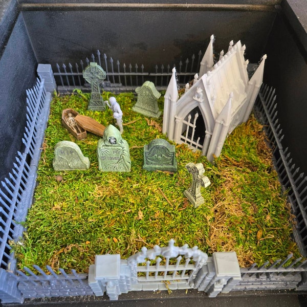 Underdark Keep, Dark Elf, Tower Keep, Dnd Terrain, Tabletop Scenery - Etsy