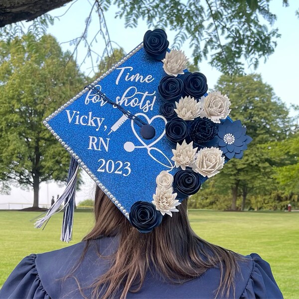 She Was Unstoppable, Graduation Cap Topper, Graduation Cap Decor, Cap ...