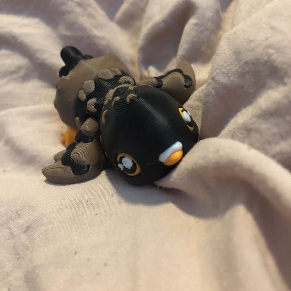 Dachshund Figurine, 3D Printed Animals, Articulated Fidget Doxie ...