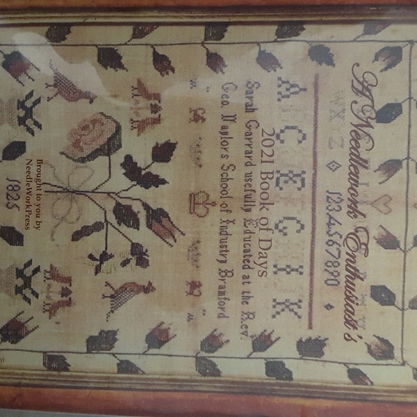 Lady Rachel Ruth ~ Cross Stitch Winter/christmas Pattern/chart From ...