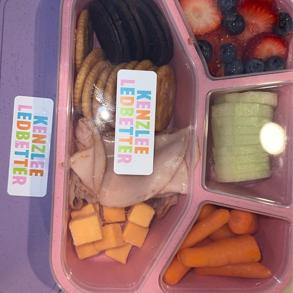 Daycare Labels, Dishwasher Safe Labels, Personalized Name Labels for ...