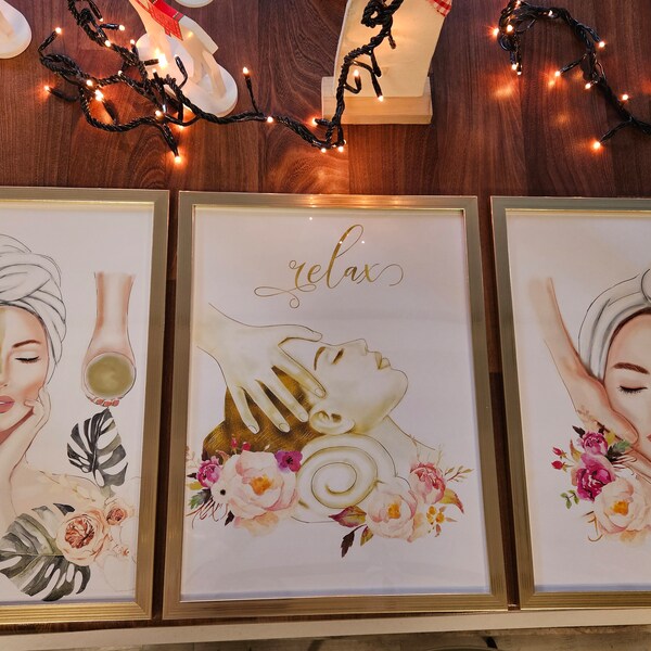 Beauty Salon Decor, Spa Decor, Medical Spa Decoration, Massage Room ...