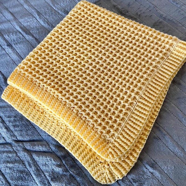 Crochet Simple and Fast Beginner Baby Blanket Pattern | Sirin's Crochet ...