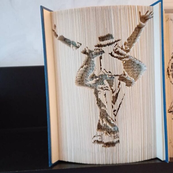 Michael Jackson Book Folding Pattern - Etsy