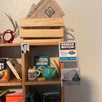 1/12 Scale Mini Magazine Holder for a Dollhouse Mini Office - Etsy