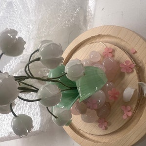 Pink Bouquets Plush Wild Spring Flowers Fluff Flower Mixed Bouquets ...