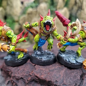 Six Sahuagin, Merrow or Fishmen Soldiers for D&D, Dungeons and Dragons ...