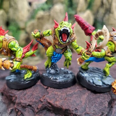 Six Sahuagin, Merrow or Fishmen Soldiers for D&D, Dungeons and Dragons ...