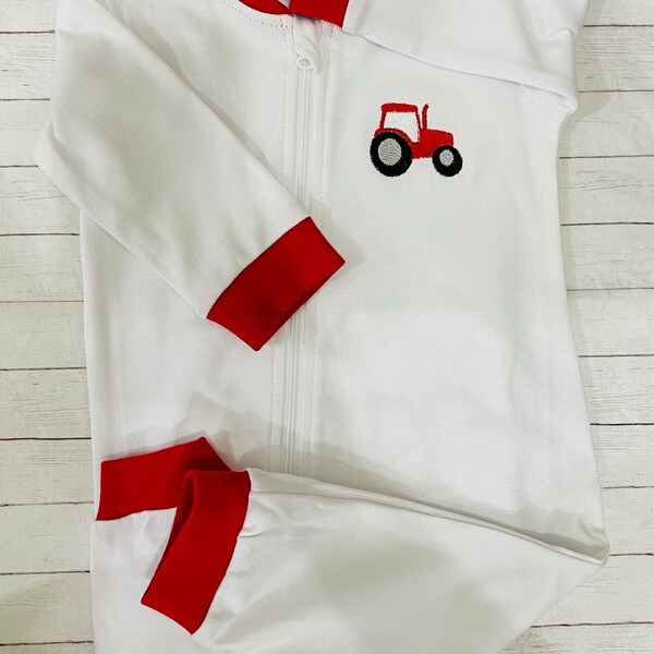 Mini Tractor Embroidery Design, Small Tractor Machine Embroidery Design ...