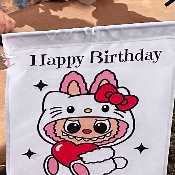 Labubu Grad SVG PNG - Etsy