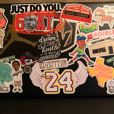 RJ Face Sticker - Etsy