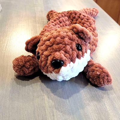 Crochet PATTERN: No-sew Weasel Snuggler - Etsy