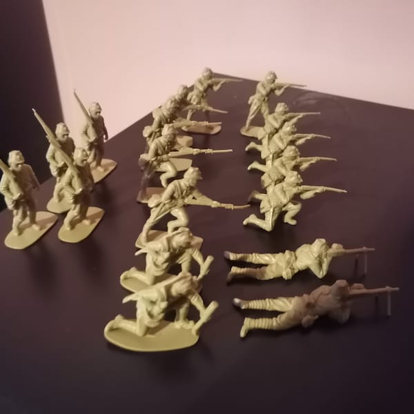 Rare Toy Soldiers BUM Military Models ,5001 ,boxed Set 1/72 "spanish ...