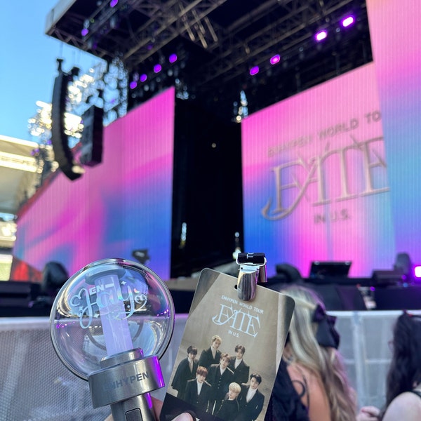 Holographic Enhypen Name Tags Vinyl Stickers - Decal Concert Light ...