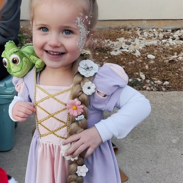 Rapunzel Extra Long Jumbo Braid - Disney/fairy Tale Costume Hair ...