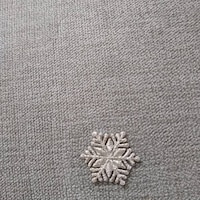 Snowflake Iron-on Patch - Metallic Snowflake Patches Gold or Silver - Frozen Delicate Snowflake ...