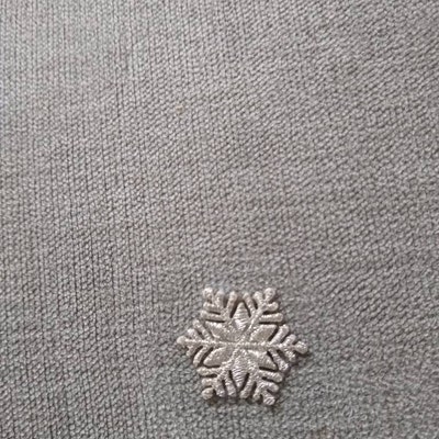 Snowflake Iron-on Patch Metallic Snowflake Patches Gold or Silver Frozen Delicate Snowflake ...