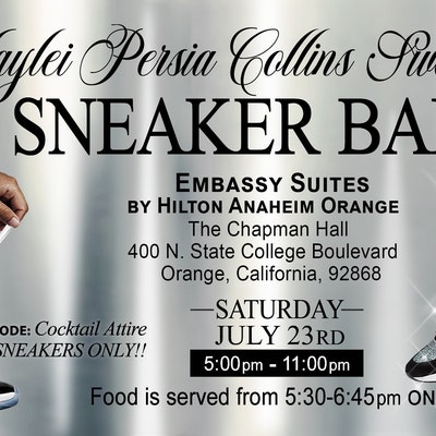 Masquerade Sneaker Ball Red and Gold 50th Any Age Birthday - Etsy